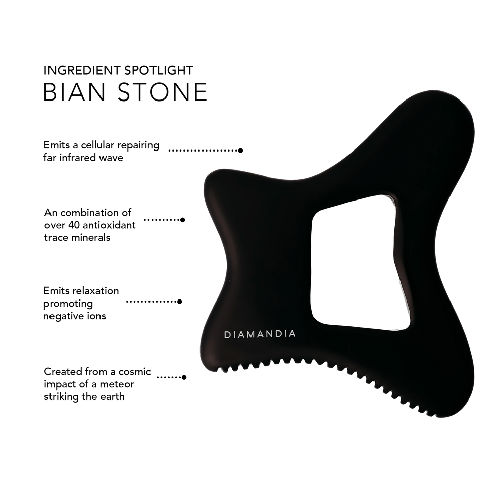 Bian Stone Body Gua Sha Tool – DIAMANDIA